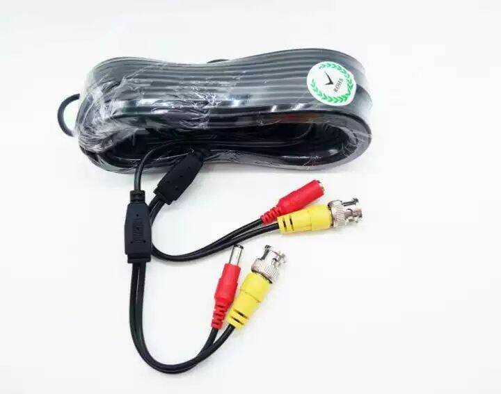 Security system 10m Video Power Cable CCTV Camera Extension Wire DVR ...