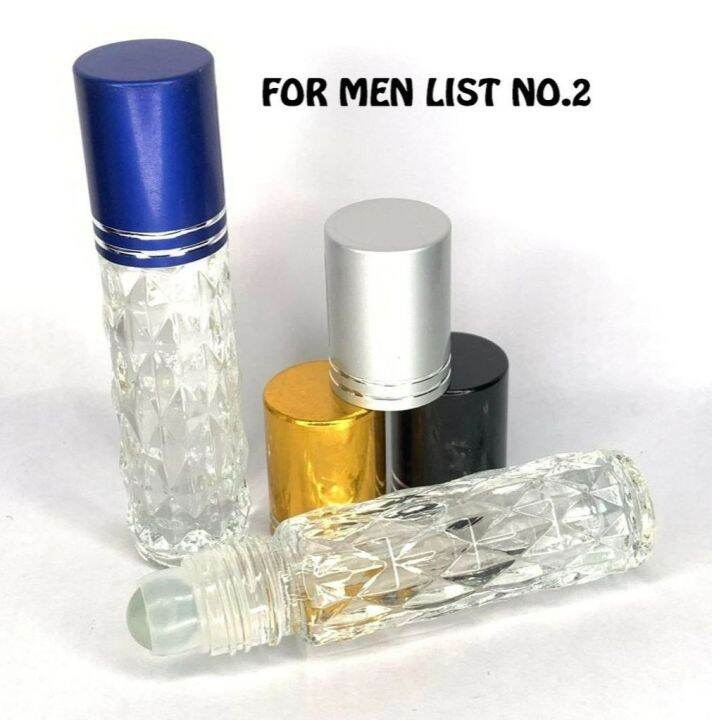7ml roll on non-alcohol perfume for men list no.2 | Lazada