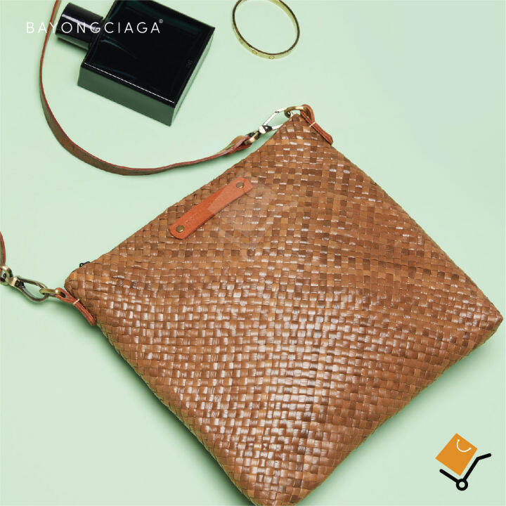 CODBayongciaga Premium Flat Banig Messenger Bayong Bag | Lazada PH