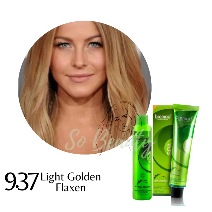 Light Golden Flaxen BREMOD Hair Color and Oxidizing Set 100ml With Freebie (9.37) | Lazada PH