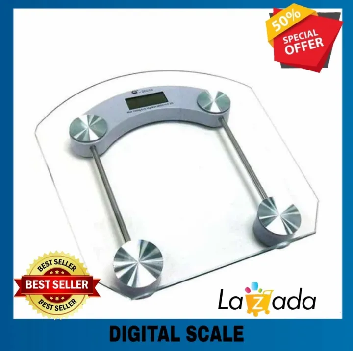 Original Personal Human Digital Lcd Electronic Tempered Glass Bathroom