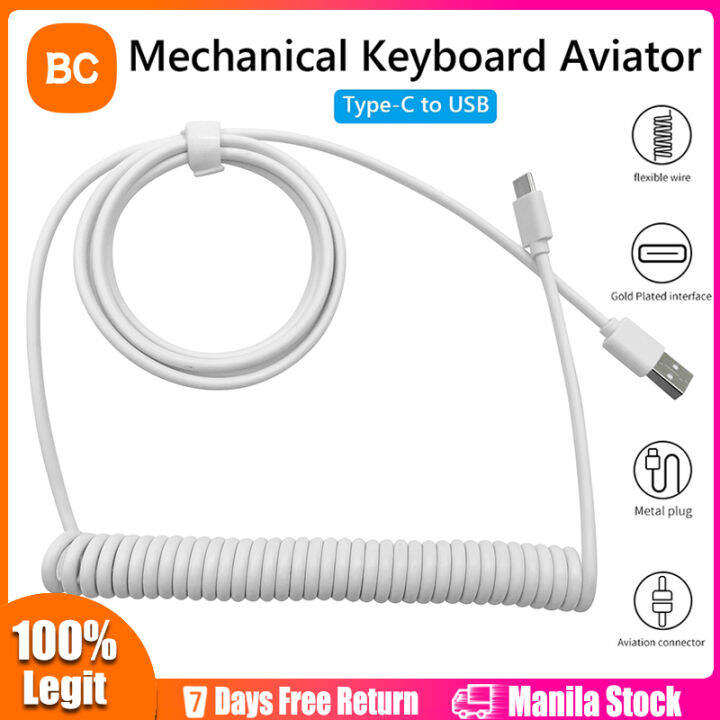 [Delivery in 3 Days] Integrated Keyboard Cable Mechanical Keyboard Data ...
