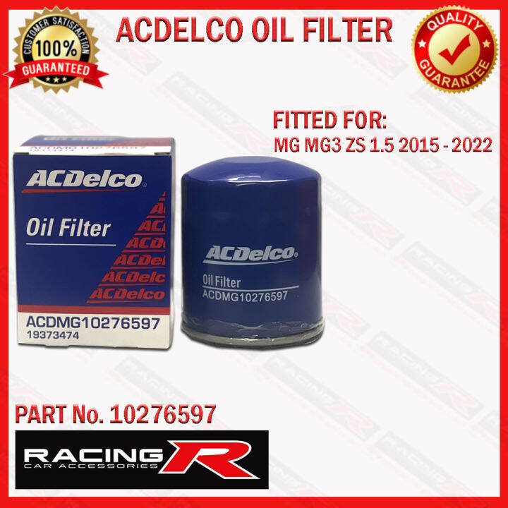 ACDELCO Oil Filter MG MG3 ZS 1.5 ( 10276597 ) | Lazada PH