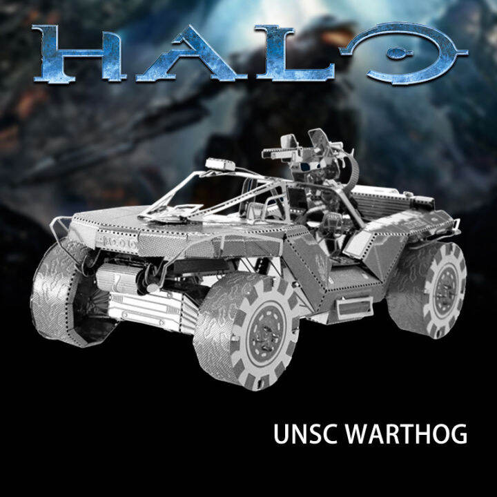 3D METAL MODEL Warthog โมเดล3D Metal โมเดล HALO | Lazada.co.th