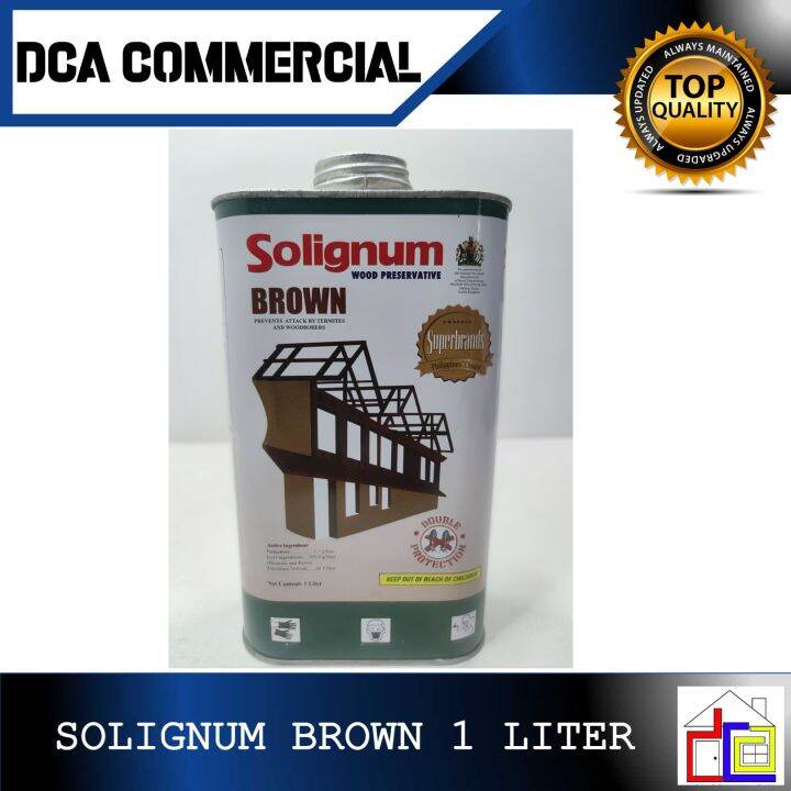 SOLIGNUM BROWN 1 LITER | Lazada PH