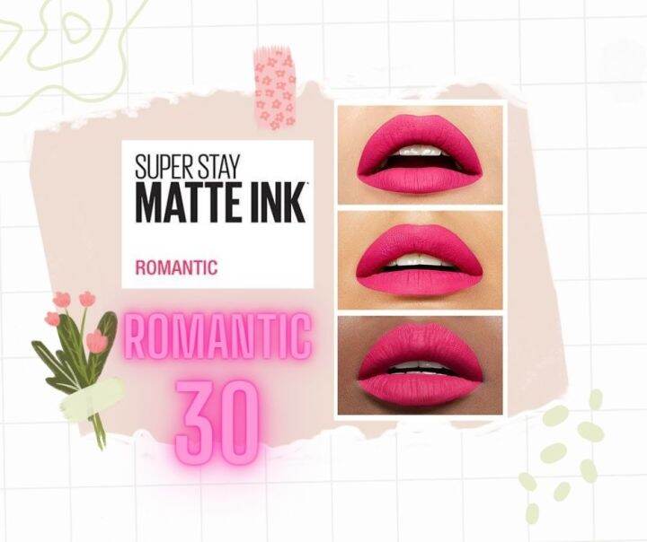 พร้อมส่ง เมเบลลีน ซุปเปอร์ สเตย์ แมท อิ้งค์ ลิควิด ลิปสติก Maybellin Super stay Matte Ink Liquid ...