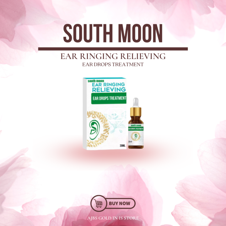 100 Original South Moon Ear Ringing Treatment Oil Deafness Earache