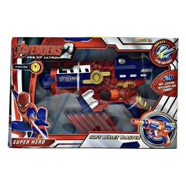 New Spider Elite Toy With Soft Blaster For Kids | Lazada PH