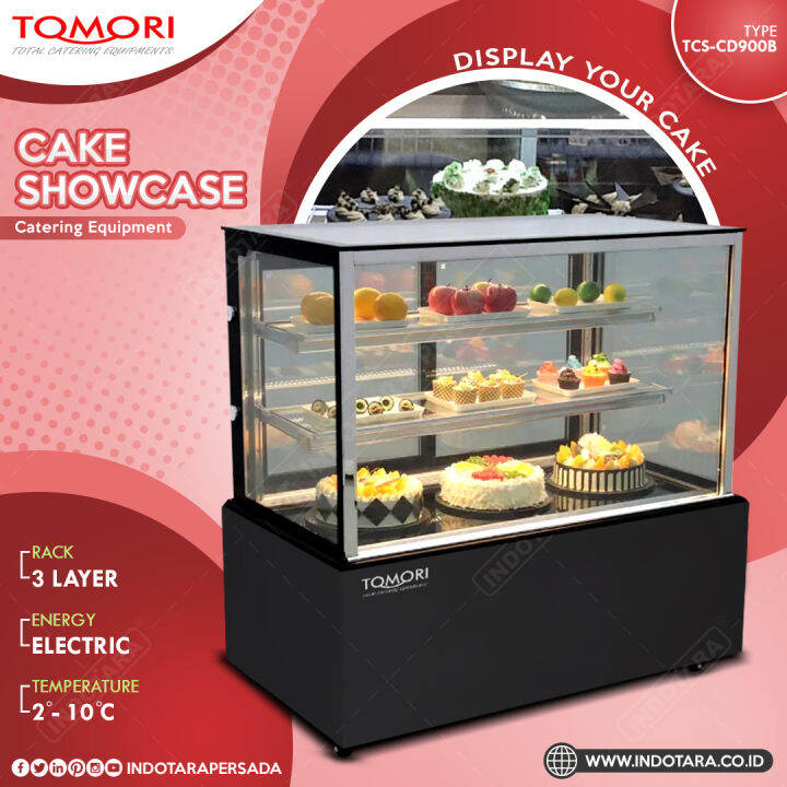 Tomori Cake Showcase TCS-CD900B | Lazada Indonesia