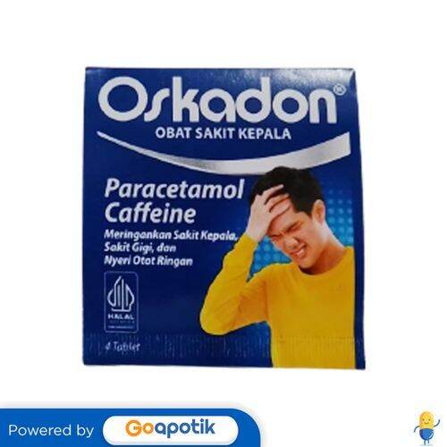 Oskadon Strip 4 Tablet | Lazada Indonesia