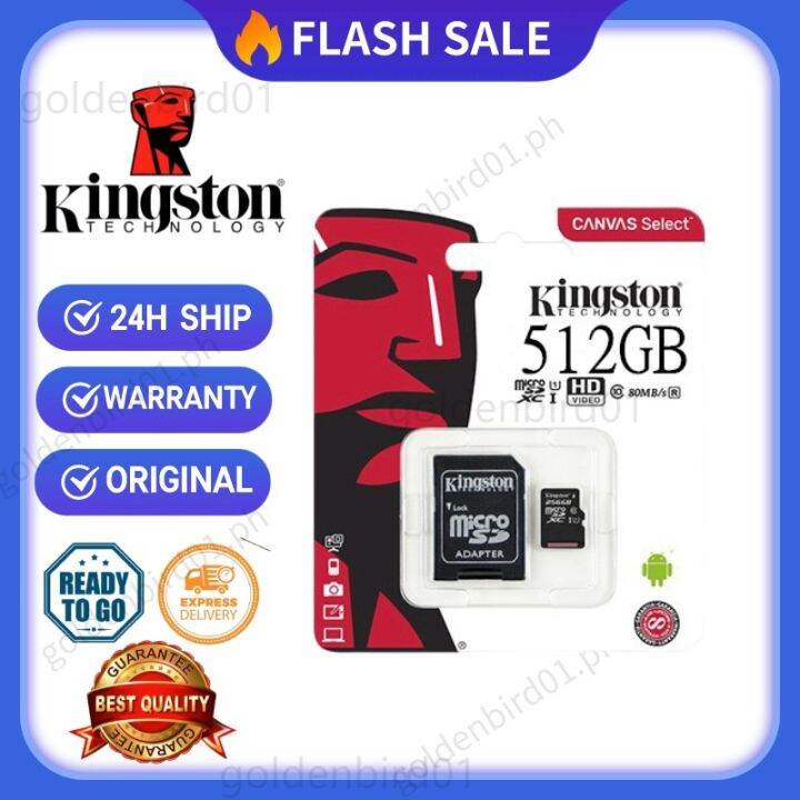 รหัส + ฟรี + Ready Stock??Kingston Memory Card Micro SD Card 16GB 32GB ...