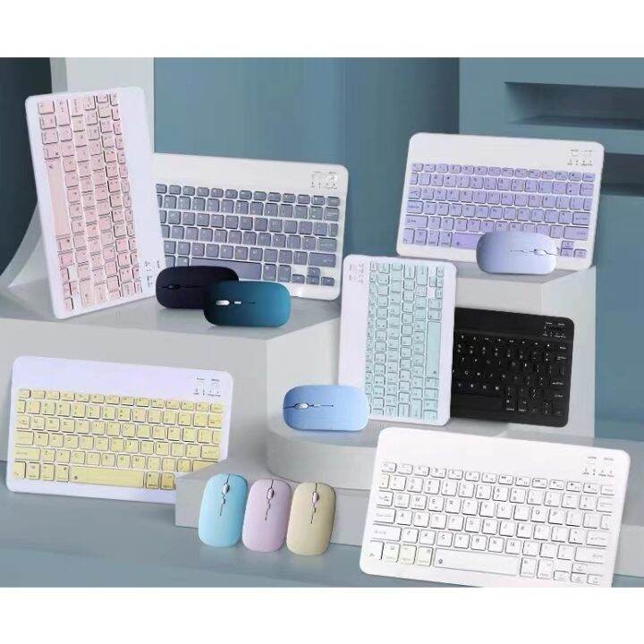 Super Slim Rechargeable Bluetooth Keyboard With Mouse Set Lazada Ph
