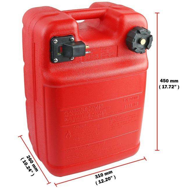 12L 24L Marine Fuel Tank Boat Tank Diesel Tank DIY Oil Tank Filter Tong ...