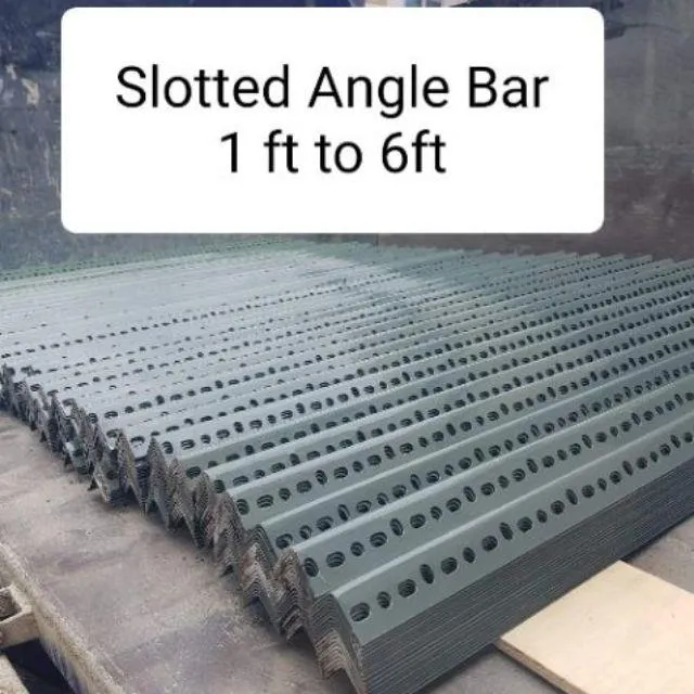 dropc Slotted Angle Bar 1ft to 6ft FREE Bolts and nuts | Lazada PH