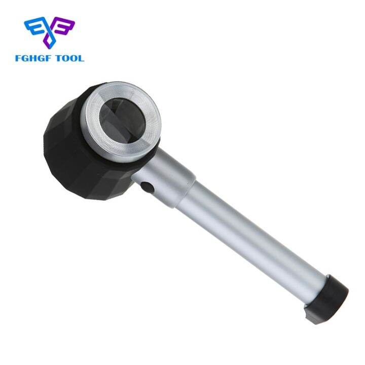 Fghgf 10x Handheld Magnifier Magnifying Glass Loupe Reading Hand Mini ...