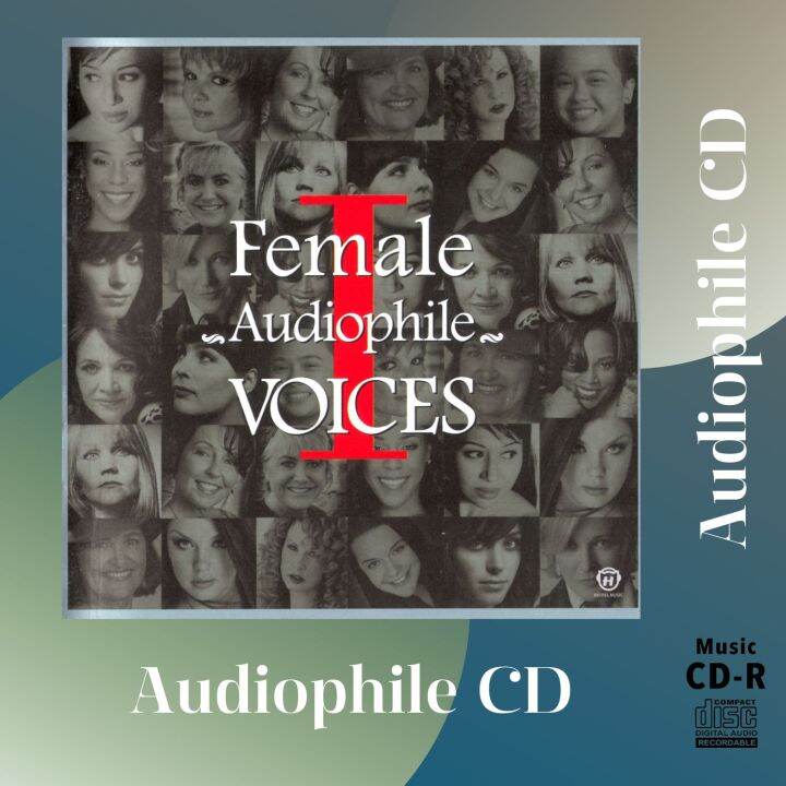 CD AUDIO เพลงร้อง หญิง บันทึกเสียงดี Female Audiophile Voices Selection ...