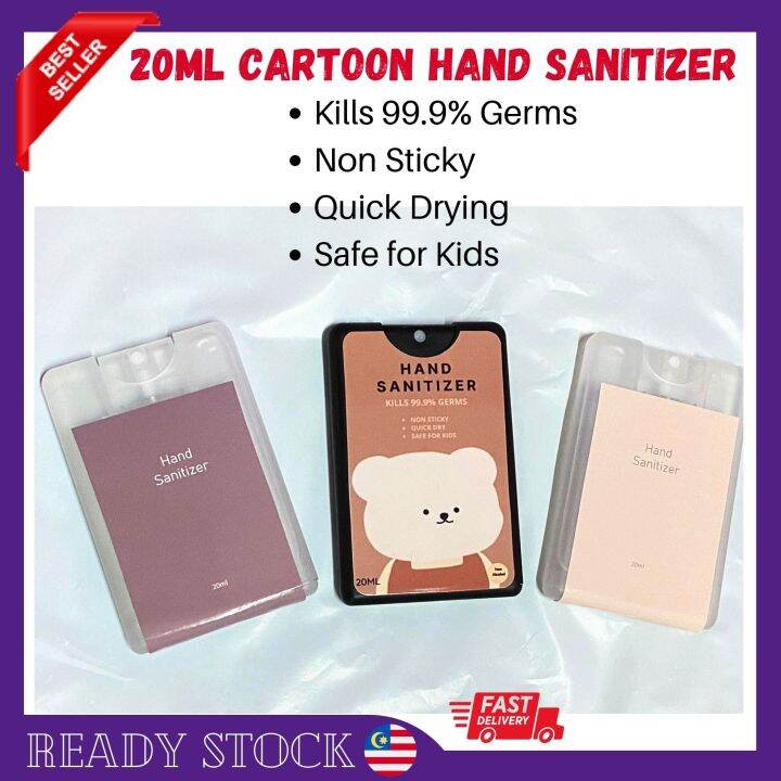 Ready Stock (20ml) (1 bottle) (Non Alcohol) Mini Pocket Size Anti ...