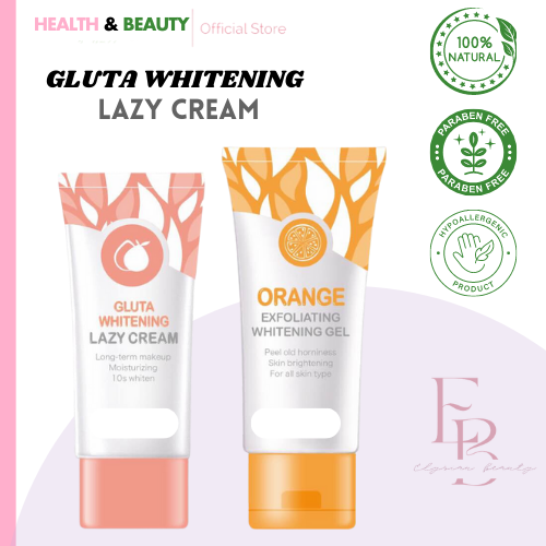 SUNISA Gluta Whitening Lazy Cream Long Term Make up Moisturizing and ...