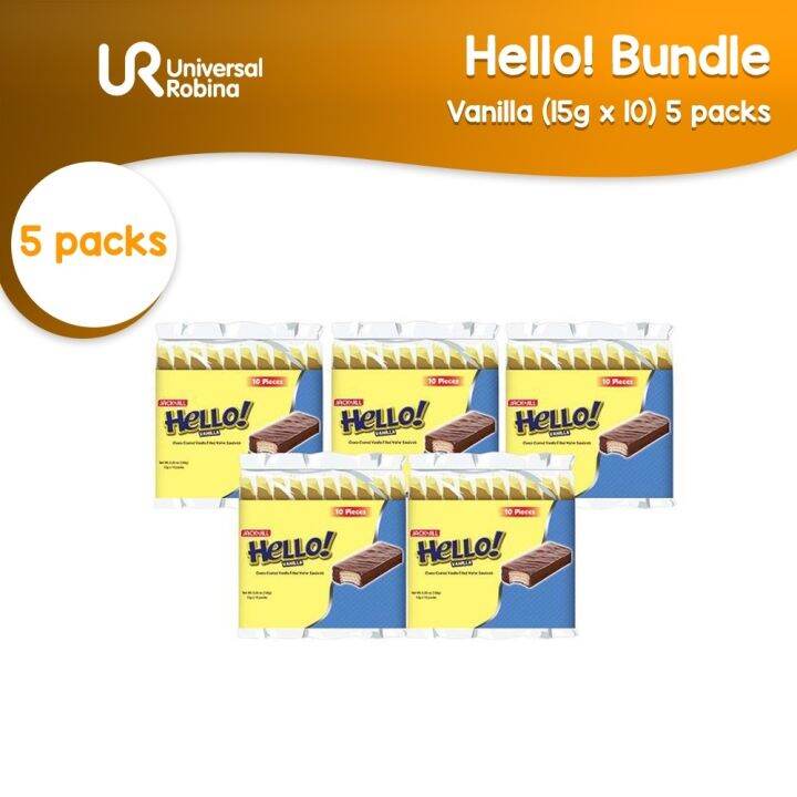 5 x Hello! Coated Vanilla (15g x 10) | Lazada PH 5 x Hello! Coated Vanilla (15g x 10) | Lazada PH