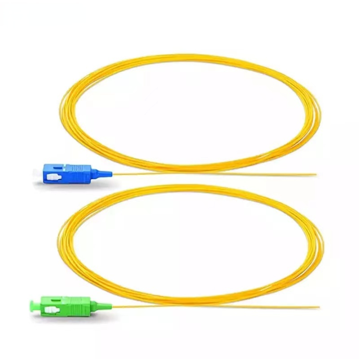 50pcs SC Fiber Pigtail 0.9mm SM SC/UPC SC/APC 1m Optical Fibre Tail ...