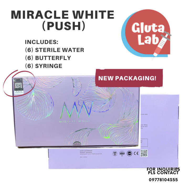 GLUTA LAB MIRACLE WHITE (CHECK VARIATION for INCLUSIONS) | Lazada PH
