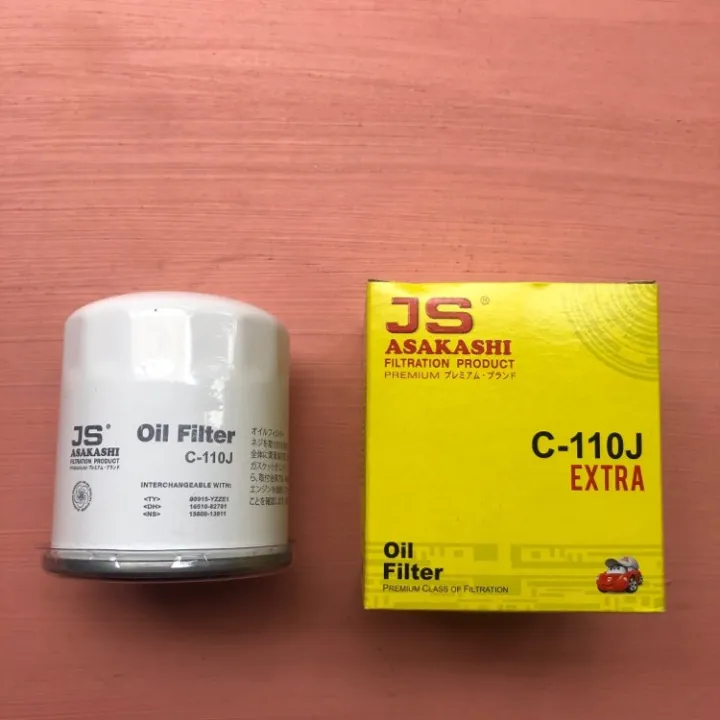 JS C110J OIL FILTER FOR TOYOTA COROLLA, VIOS, RAV4, PREVIA, RUSH, ECHO ...