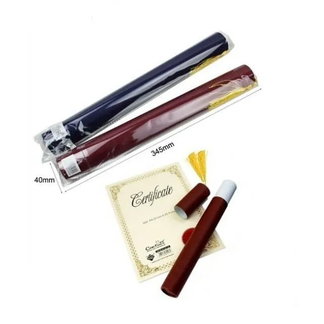 A4 Certificate Scroll / Certificate Tube Holder / Graduation Scroll ...