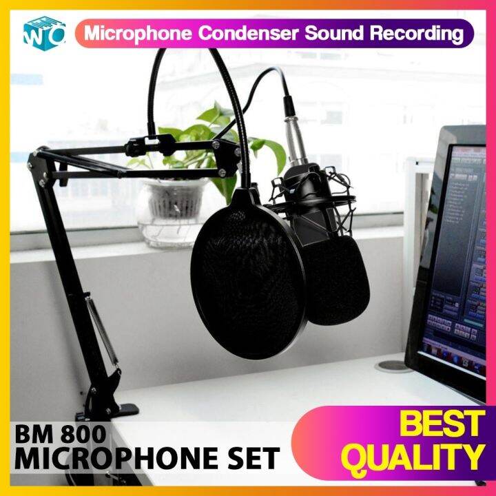BM 800 condenser microphone set - Microphone Condenser Sound Recording ...