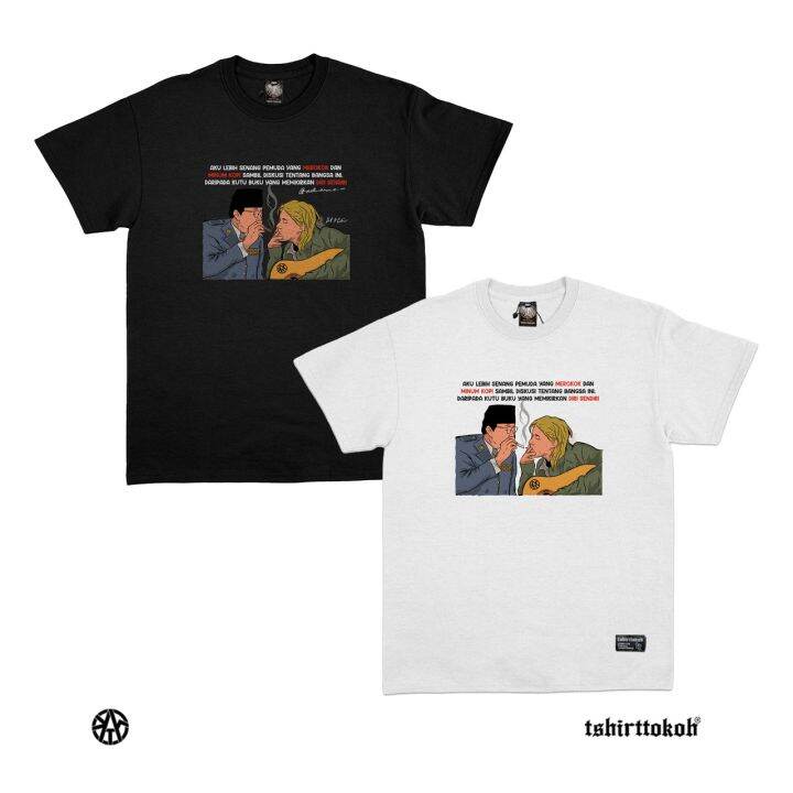 Tshirttokoh - Kaos Soekarno Kurt Cobain | Lazada Indonesia Tshirttokoh - Kaos Soekarno Kurt Cobain | Lazada Indonesia