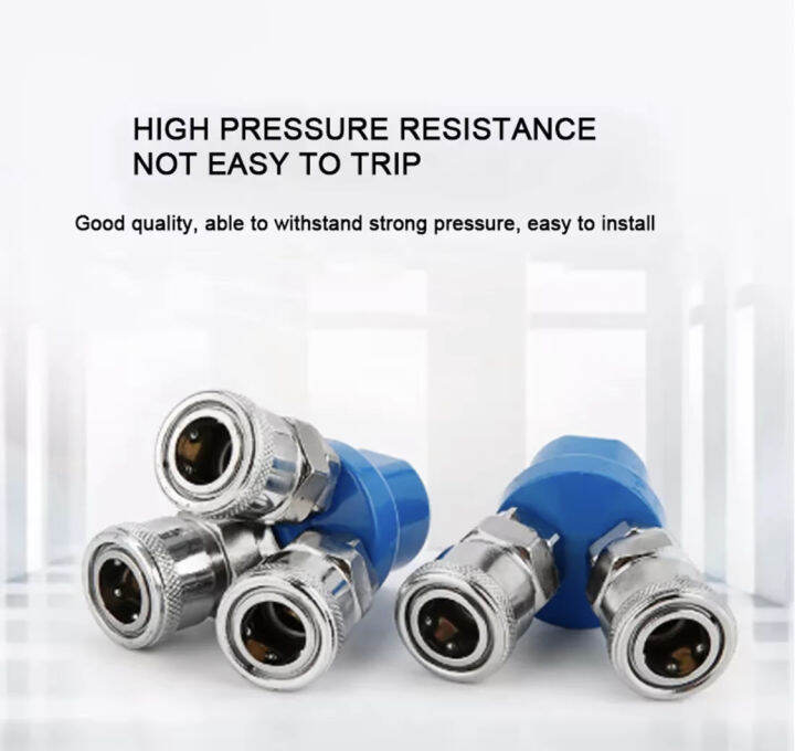 PNEUMATIC FITTING MULTI SPLITTER 2 AND 3 WAY FOR AIR COMPRESOR TOOL ...