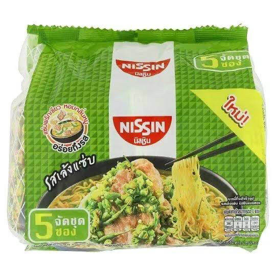 มาม่า Nissin นิสชิน บะหมี่กึ่งสำเร็จรูป รสเล้งแซ่บ จัดชุด 5ซอง x 60กรัม | Lazada.co.th