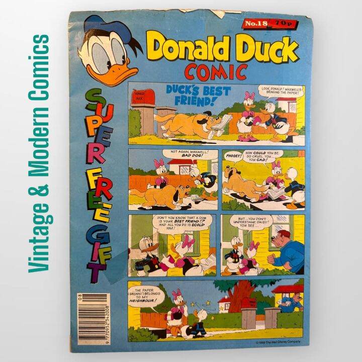 Donald Duck Comic 18 Comic Book Cartoons Super Heroes Collection ...