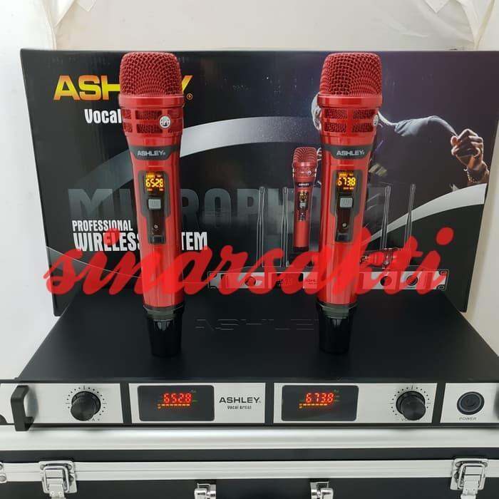 Mic Ashley Vocal Artist/Artis Microphone Wireless Free Koper Original ...