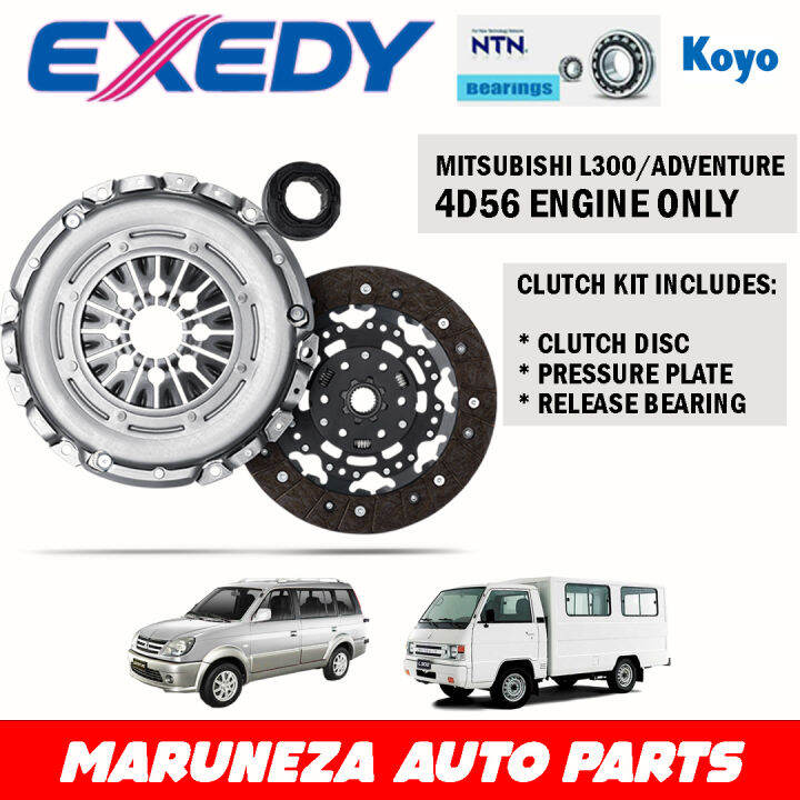 Clutch Kit Mitsubishi L300/Adventure EXEDY | Lazada PH