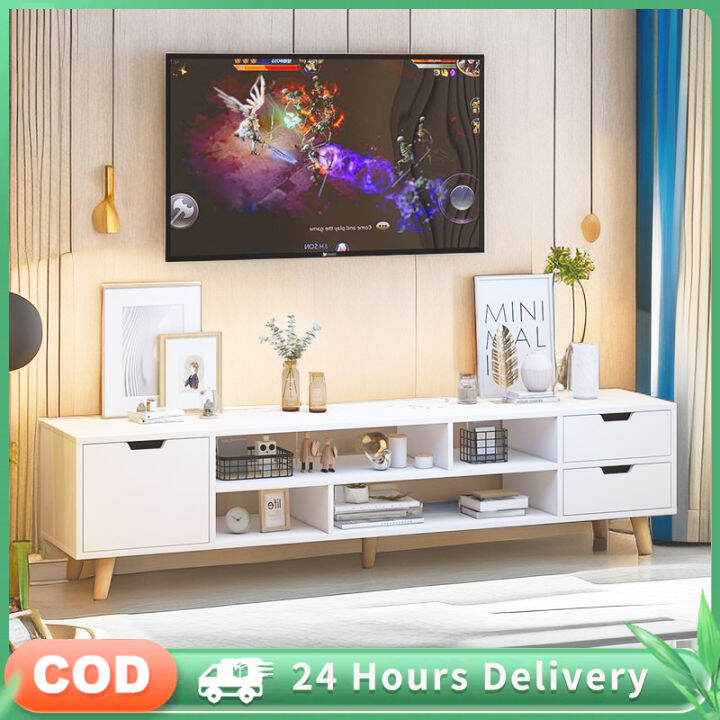 {Ready stock} COD TV rack TV cabinet stand furniture modern console ...
