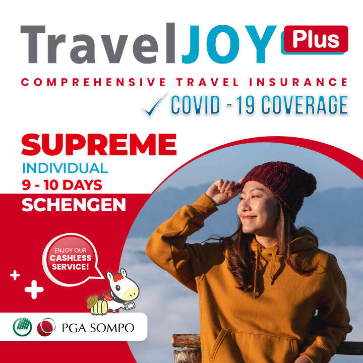 TravelJOY Schengen Supreme 9-10 Days (Travel Insurance) | Lazada PH