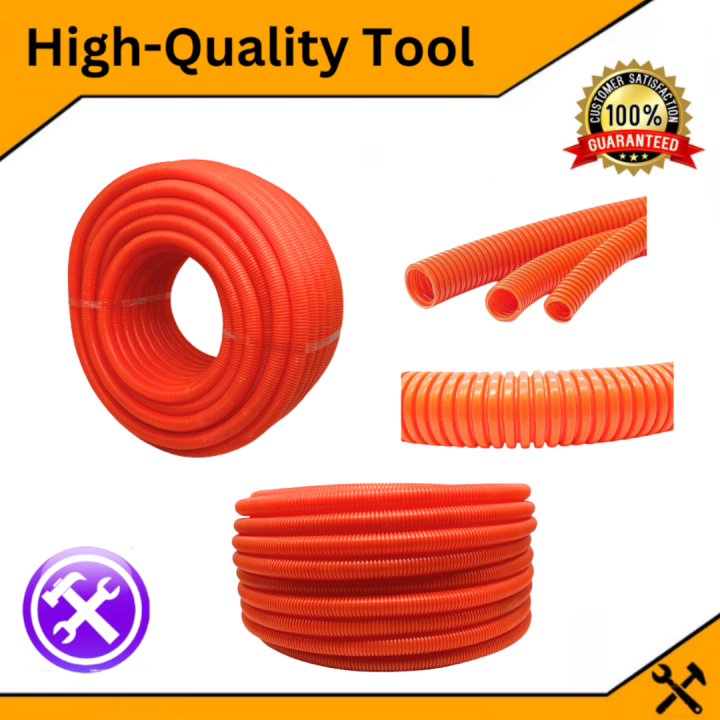 ELECTRICAL HOSE FLEXIBLE ORANGE HOSE 1/2, 3/4 | Lazada PH