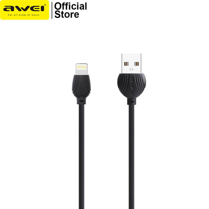 Awei CL-63 2.5A 1m Fast Charge Charging Light-ning Cables Braided Wire ...