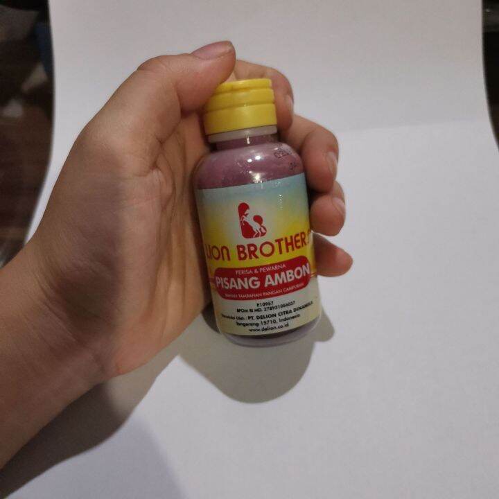 PASTA PISANG AMBON RASA MAKANAN MINUMAN LION BROTHER 55ml | Lazada ...