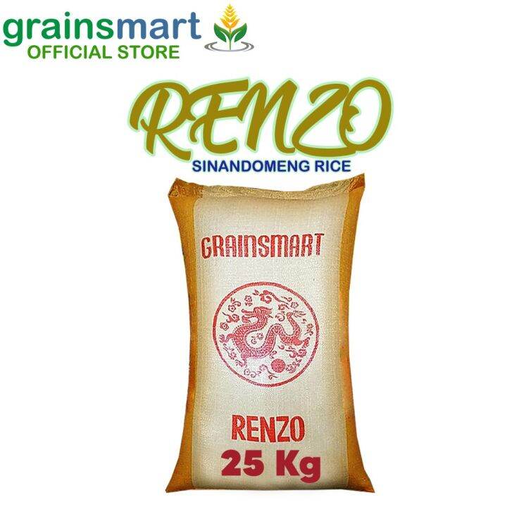 Grainsmart Renzo Sinandomeng Regular Milled Rice (25kg) | Lazada PH