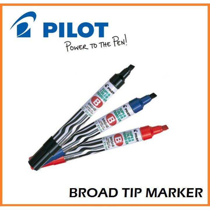 PILOT Permanent Marker BROAD TIP | Lazada PH