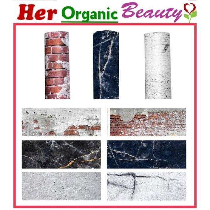 Two-Sided Flat Lay Photography Background (Backdrops) STONE TEXTURE ...