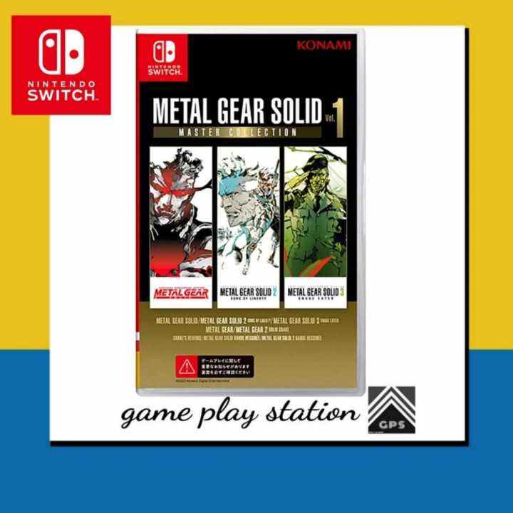 nintendo switch metal gear solid master collection vol.1 ( english zone ...