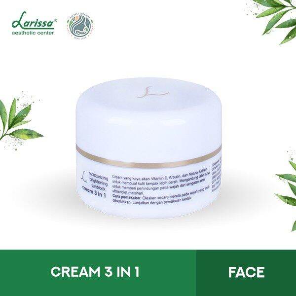 Larissa Cream 3 in 1- melindungi dari sinar UV | Lazada Indonesia