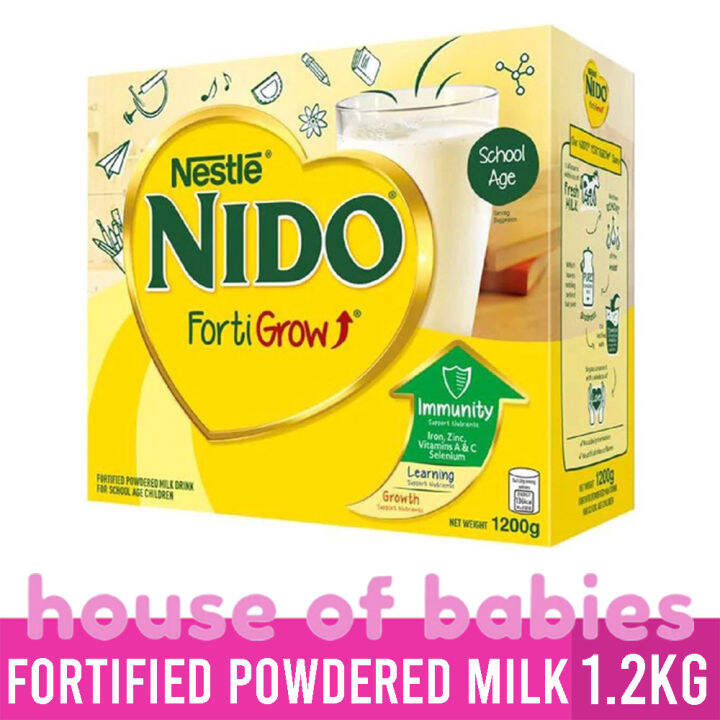 NIDO FORTIGROW 1.2kg Fortified Powdered Milk Drink | Lazada PH