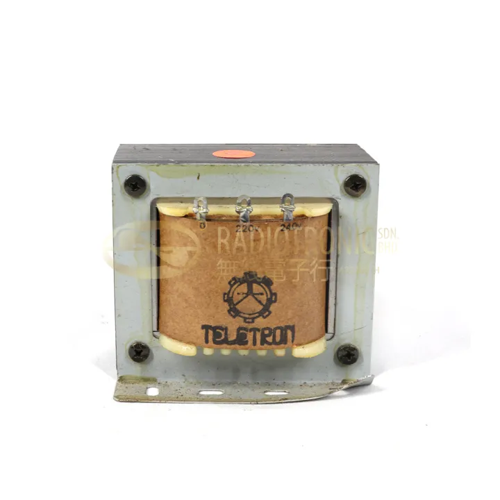 TELETRON TRANSFORMER T-9640 100VA 12V-6V-0 | Lazada