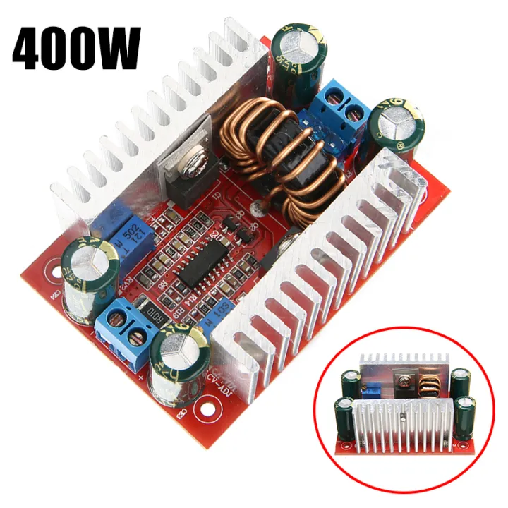 【Fast Delivery】DC 400W Step-up Boost Converter Constant Current 8.5-50V ...