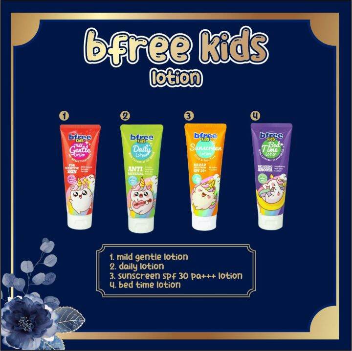 Bfree Kids Lotion Sunscreen Anak 100ml | Daily | Mild Gentle ...