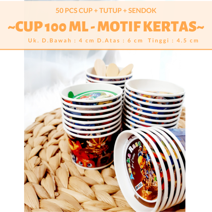 cap eskrim karakter 100ml cap es ukuran 10 cup agar bergambar 50 pcs ... cap eskrim karakter 100ml cap es ukuran 10 cup agar bergambar 50 pcs ...