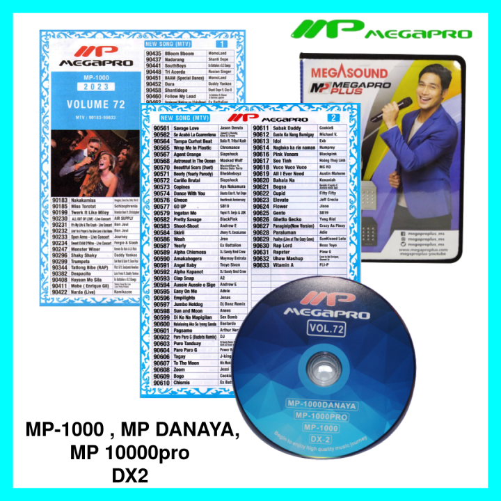 Megapro MP-1000DANAYA / MP-1000PRO / MP-1000 / DX-2 New Updated Volume ...